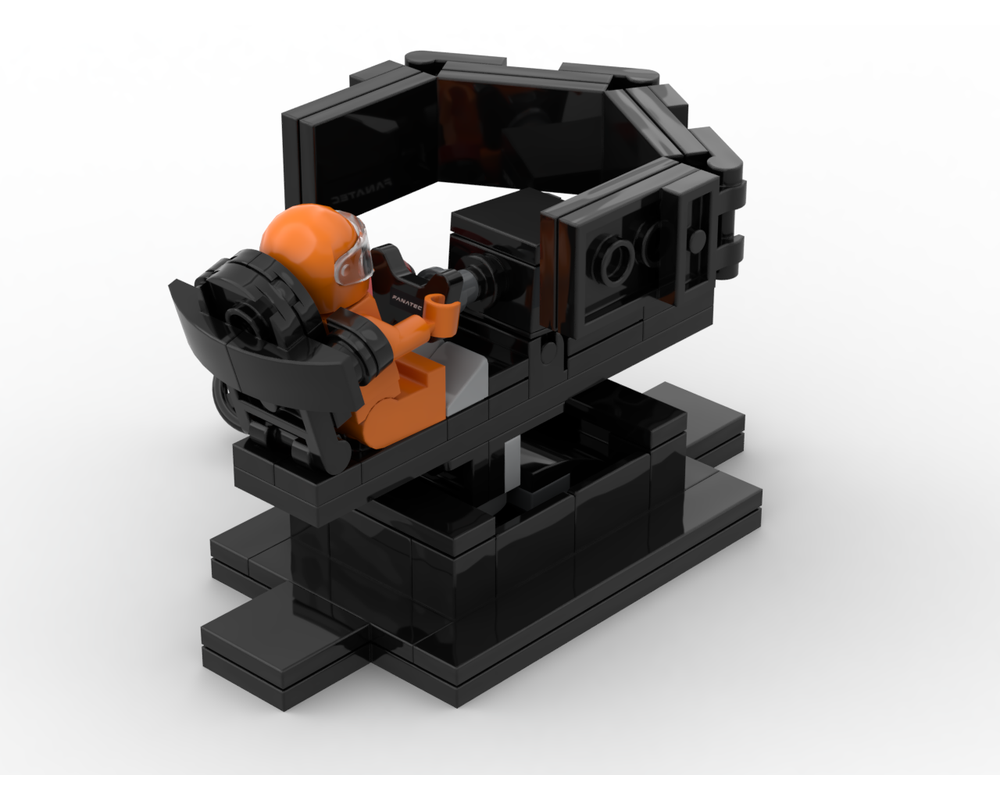 LEGO MOC Minifig Motion Rig ( Sim Racing ) by GGlecoco | Rebrickable ...