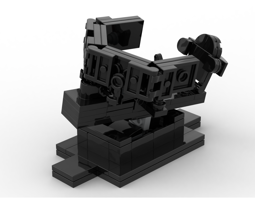 Lego Moc Minifig Motion Rig Sim Racing By Gglecoco Rebrickable