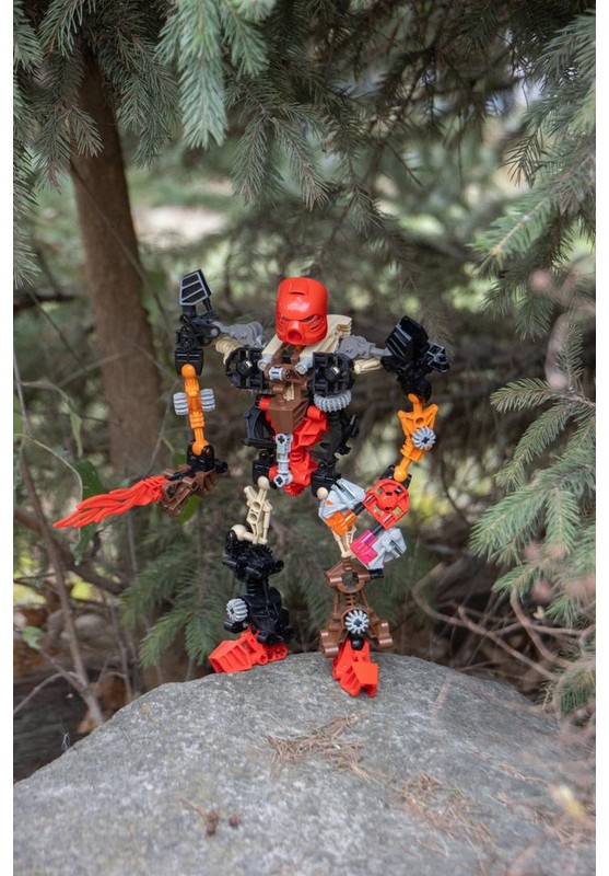 LEGO MOC-205494 Toa Kaita Akamai by BumboBaggins | Rebrickable - Build ...