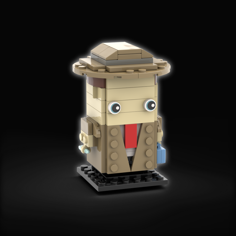 LEGO MOC Vault-Tec Rep (Human) Fallout 4 by Minifigdisplayco ...