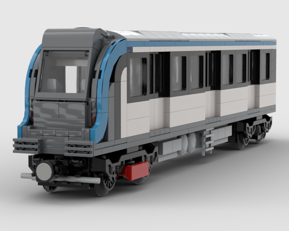 LEGO MOC Sydney Metro - End Car by brickrail | Rebrickable - Build with ...