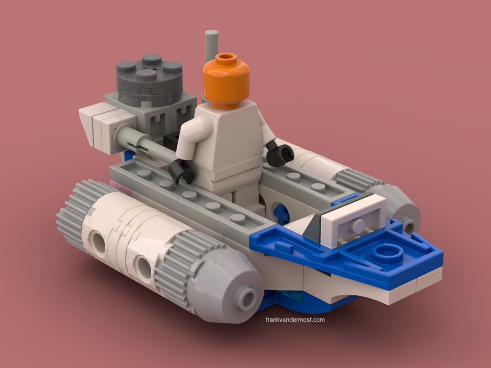 LEGO MOC Captain R's speedboat by Frank_van_der_Most | Rebrickable ...
