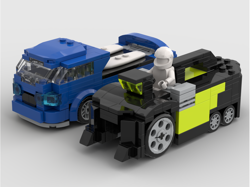LEGO MOC Micro Sweeper w/ Gig - Hot Wheels Acceleracers 20th ...