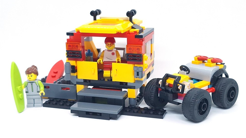 LEGO MOC 60453 Lifeguard Tower by PeterSzabo | Rebrickable - Build with ...