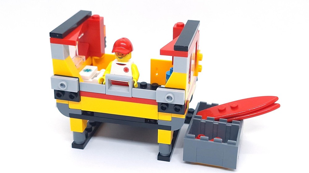 LEGO MOC 60453 Lifeguard Tower by PeterSzabo | Rebrickable - Build with ...