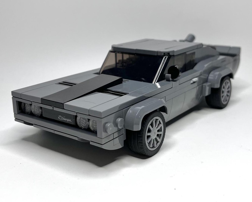 LEGO MOC Dom’s 1968 Dodge Charger R/T “Ice Charger” by BrickedUpGarage ...
