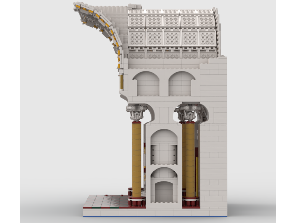 LEGO MOC Roman Imperial Bath, Part 1 by Tarant57 | Rebrickable - Build ...
