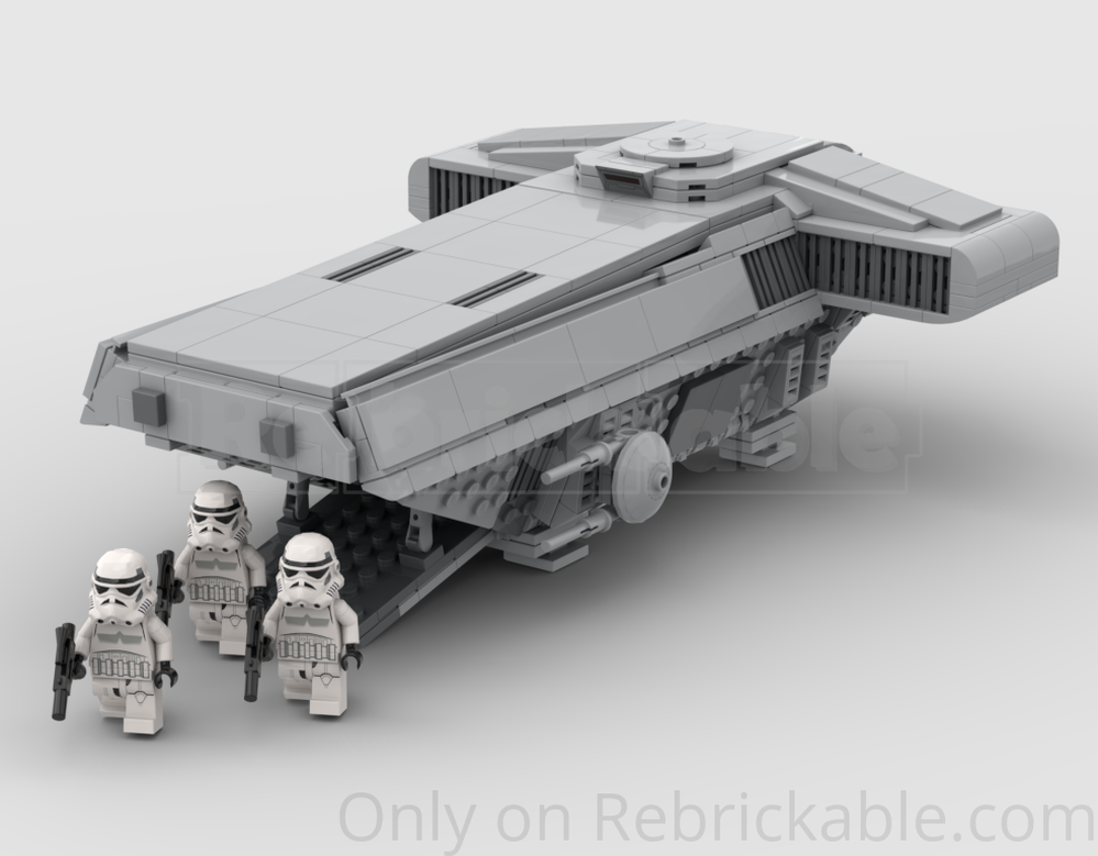 LEGO MOC Imperial Dropship (from The Mandalorian) by aachthor ...