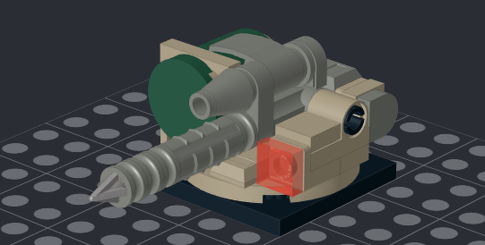 LEGO MOC Reaper minigun from Crossout by MERCURYs MOC-lab | Rebrickable ...