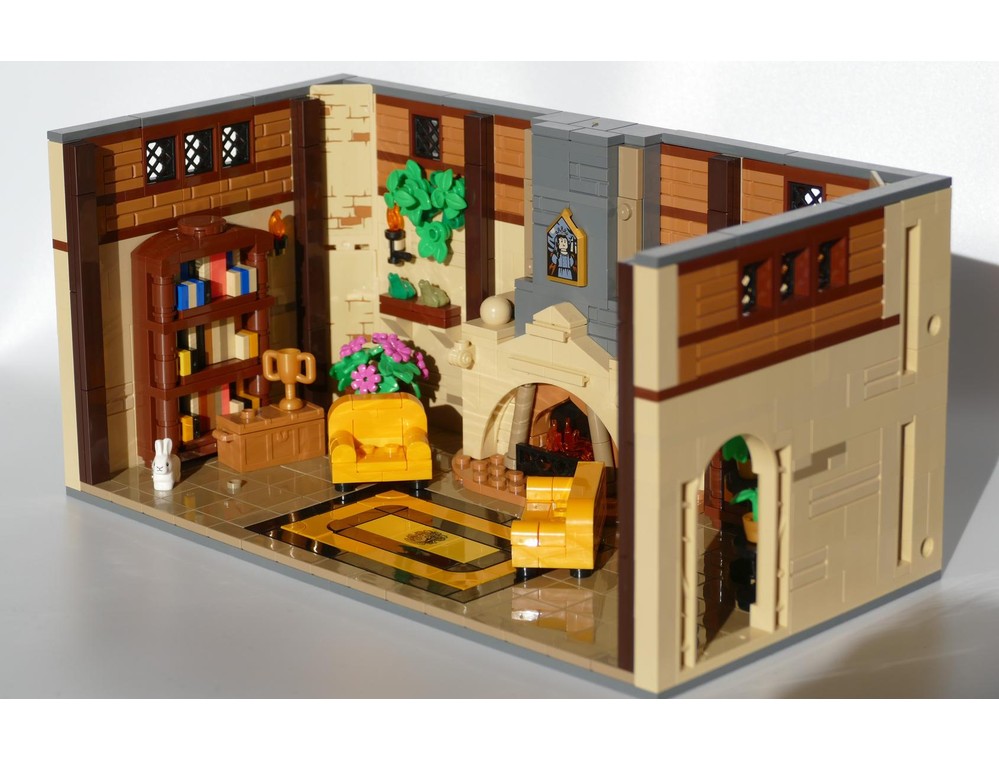 LEGO MOC Black and Yellow magical Common Room by LordClimentos ...