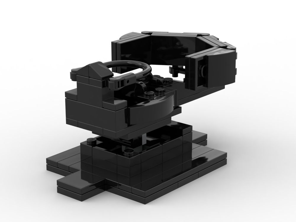 Lego Moc Minifig F1 Sim Rig By Gglecoco Rebrickable Build With Lego