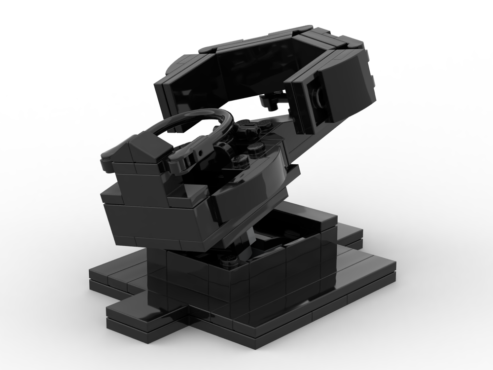 Lego Moc Minifig F1 Sim Rig By Gglecoco Rebrickable Build With Lego