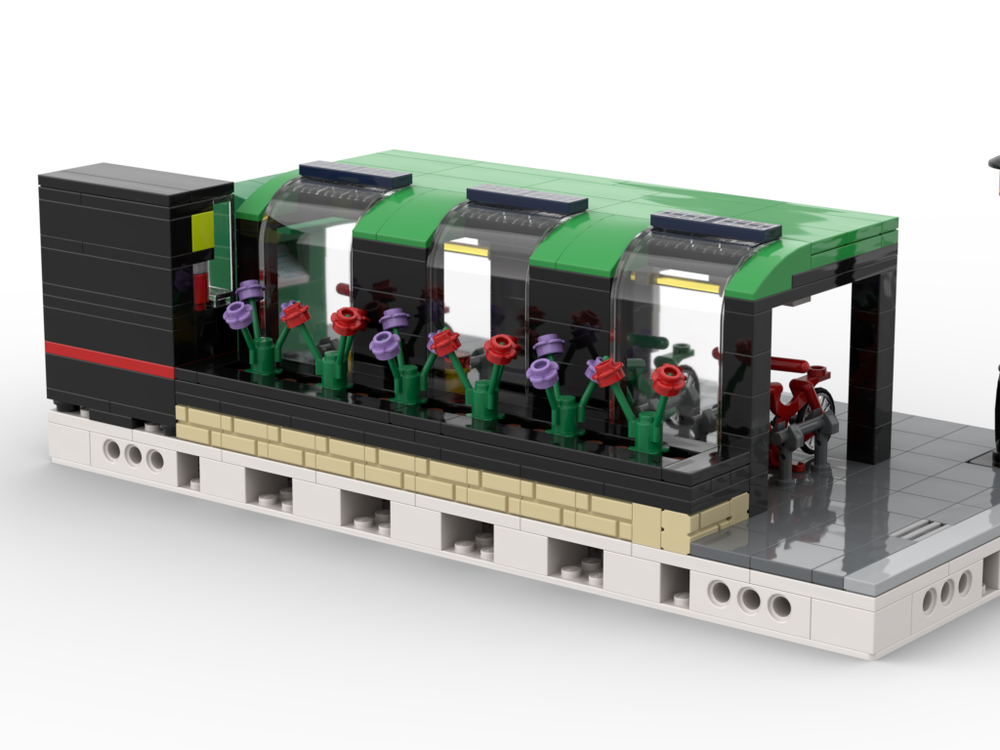 LEGO MOC Rent-A-Bike by BrickSven | Rebrickable - Build with LEGO