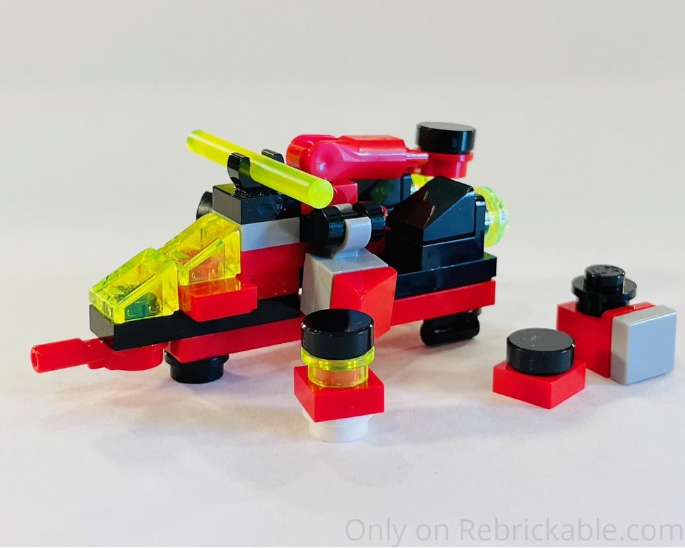 LEGO MOC Micro M:Tron Particle Ionizer by JBirds | Rebrickable - Build ...