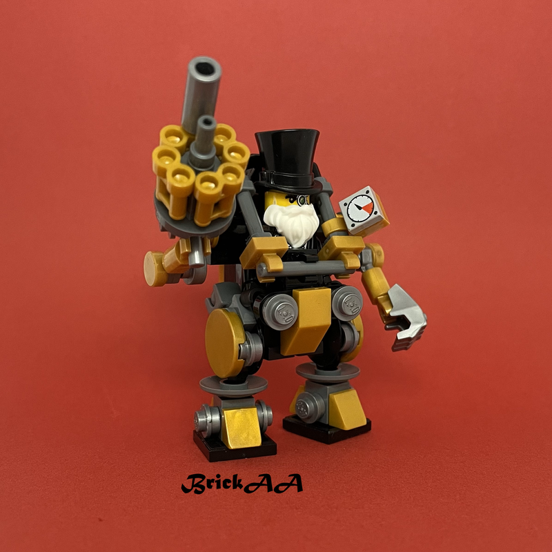 LEGO MOC Chempunk exo-frame by BrickAA | Rebrickable - Build with LEGO