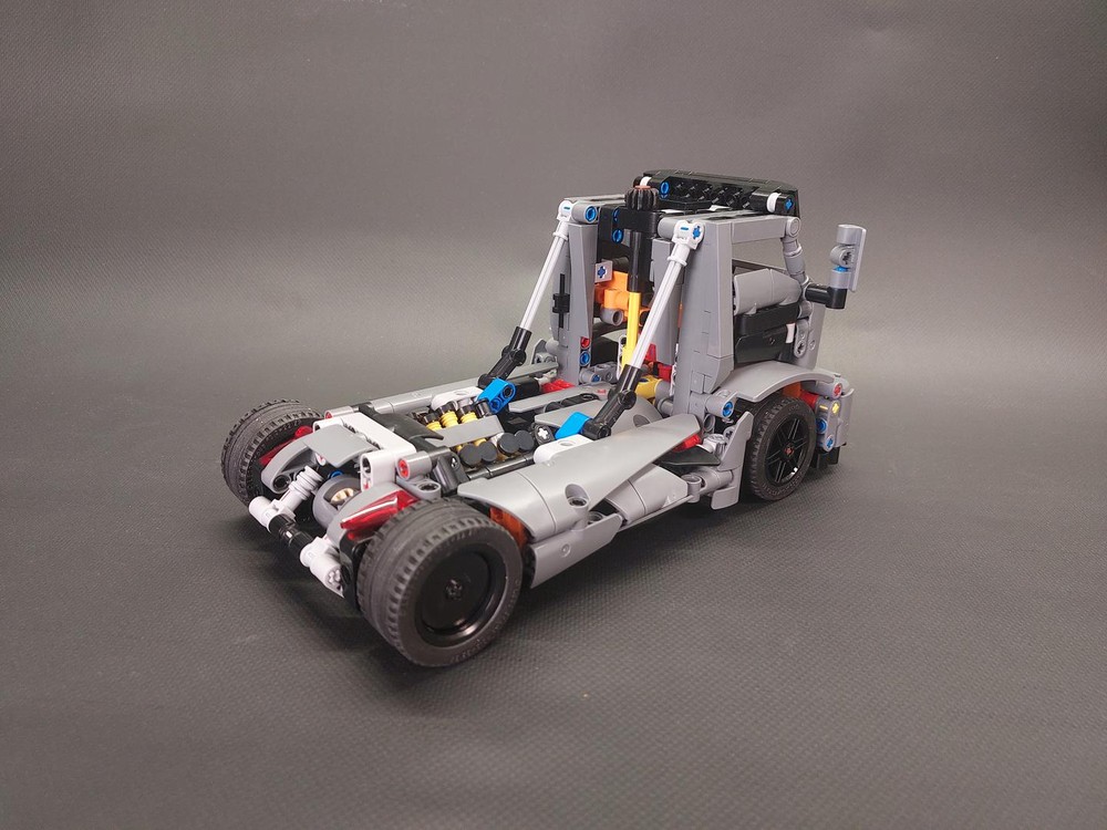 Lego Moc 42173 Alternate Model Racing Truck By Anton Kablash