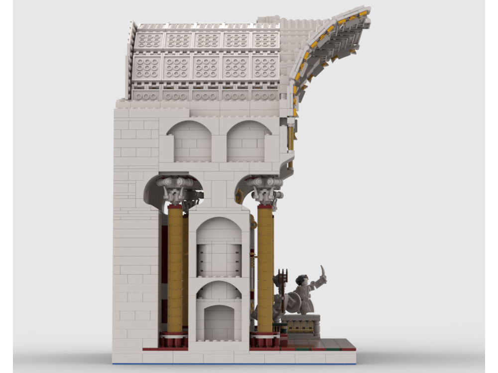 LEGO MOC Roman Imperial Bath, Part 2 by Tarant57 | Rebrickable - Build ...