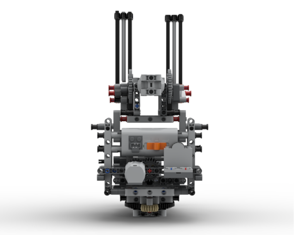 LEGO MOC Working Anti Aircraft Gun (IR Controlled) by JojoTheBuilder ...