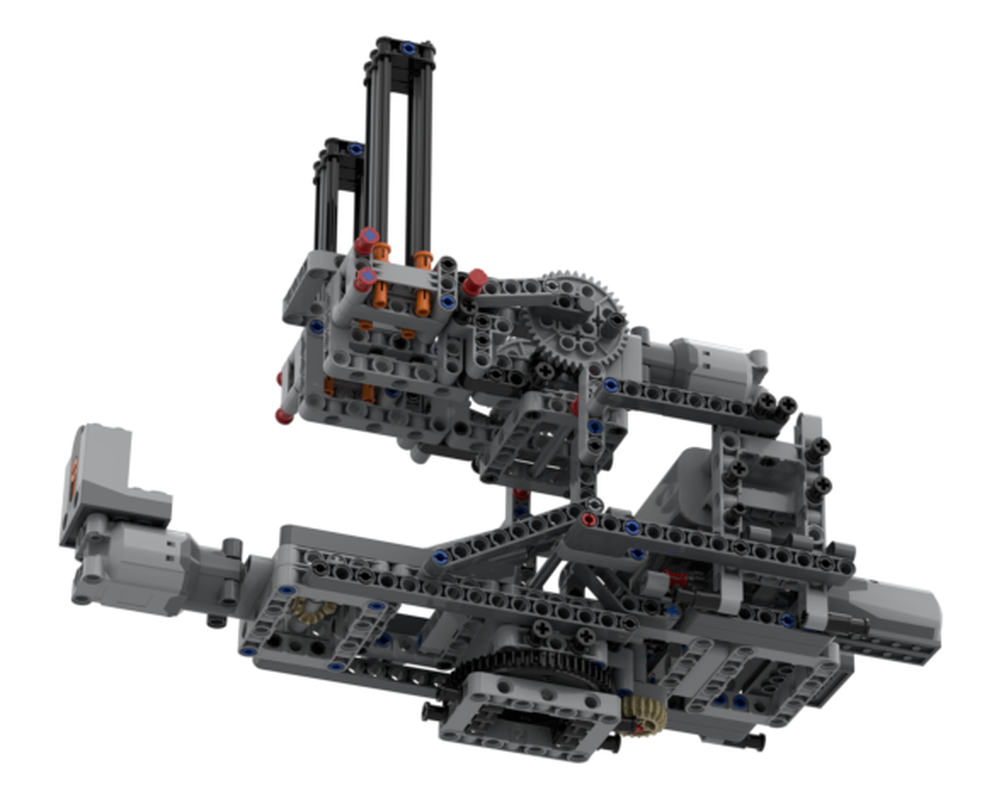 LEGO MOC Working Anti Aircraft Gun (IR Controlled) by JojoTheBuilder ...