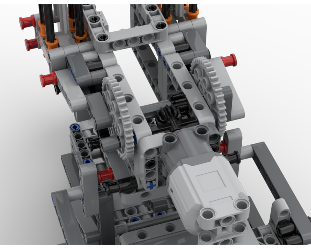 LEGO MOC Working Anti Aircraft Gun (IR Controlled) by JojoTheBuilder ...