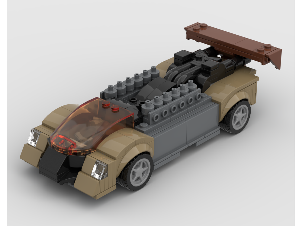 Lego Moc Hot Wheels Krazy 8s By Spartacusprime1 Rebrickable Build