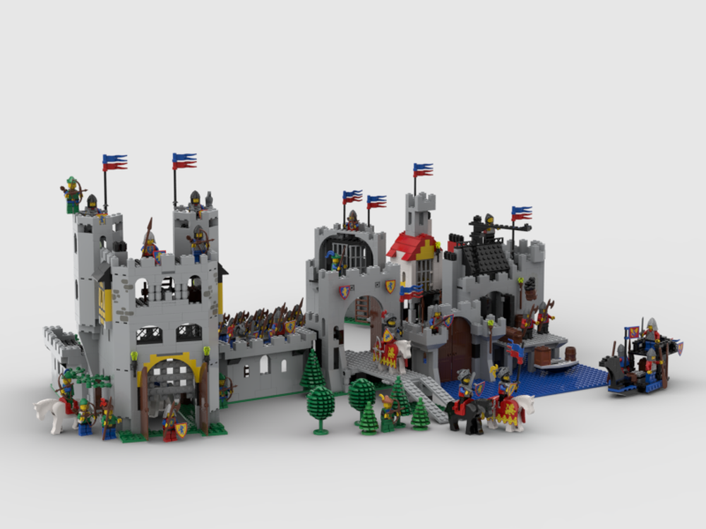 LEGO MOC Lion Knights' Kingdom by carnby2000 | Rebrickable - Build with ...