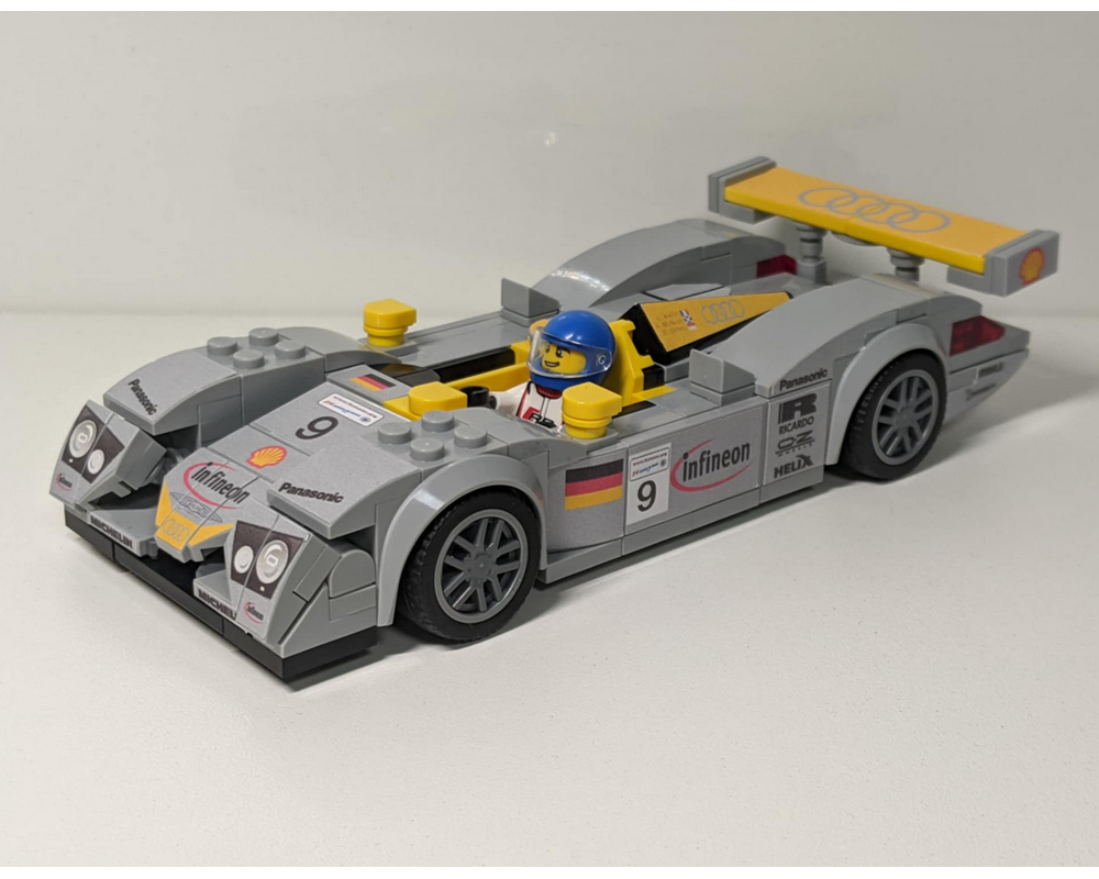 LEGO MOC Audi R8 #9 2000 Le Mans 2nd place by GCh | Rebrickable - Build ...