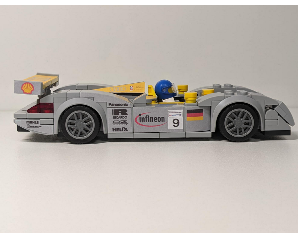 LEGO MOC Audi R8 #9 2000 Le Mans 2nd place by GCh | Rebrickable - Build ...