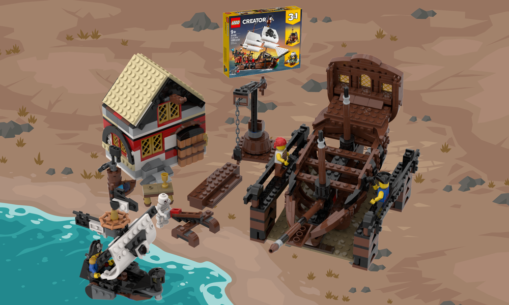 LEGO MOC-205592 Shipyard by Jappelsap98 | Rebrickable - Build with LEGO