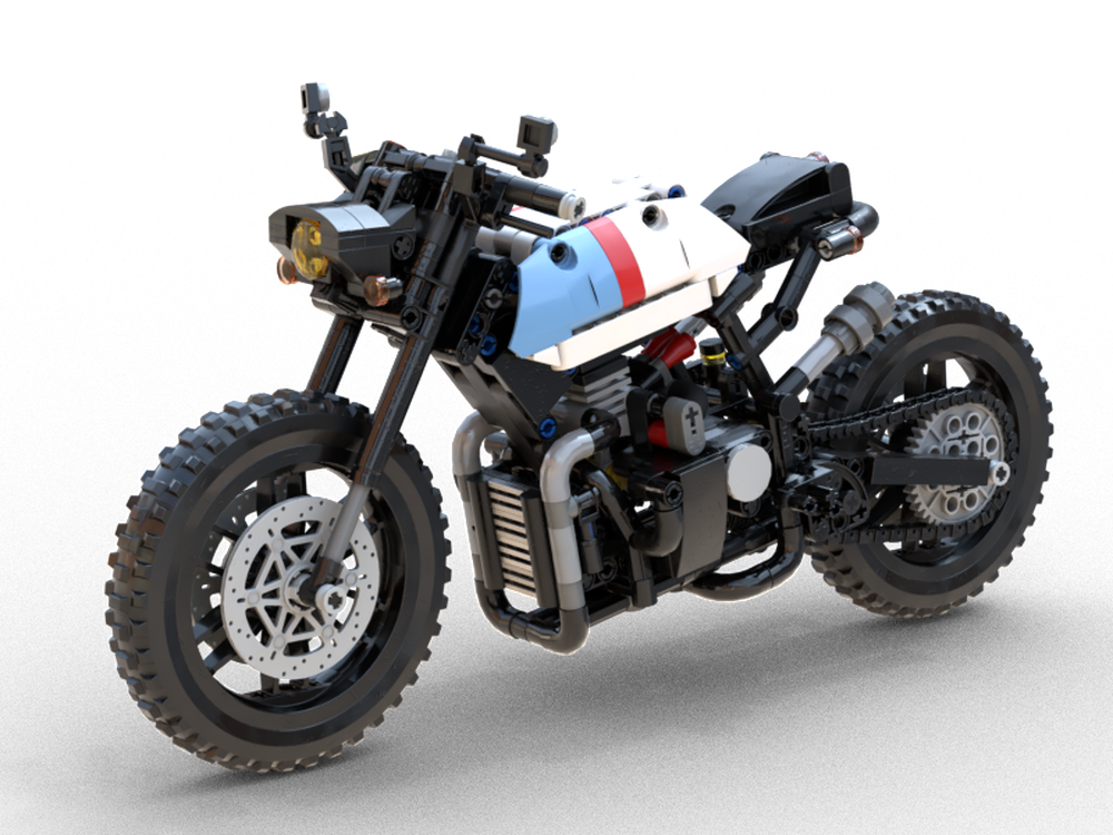 LEGO MOC-205594 Scrambler by zed313 | Rebrickable - Build with LEGO