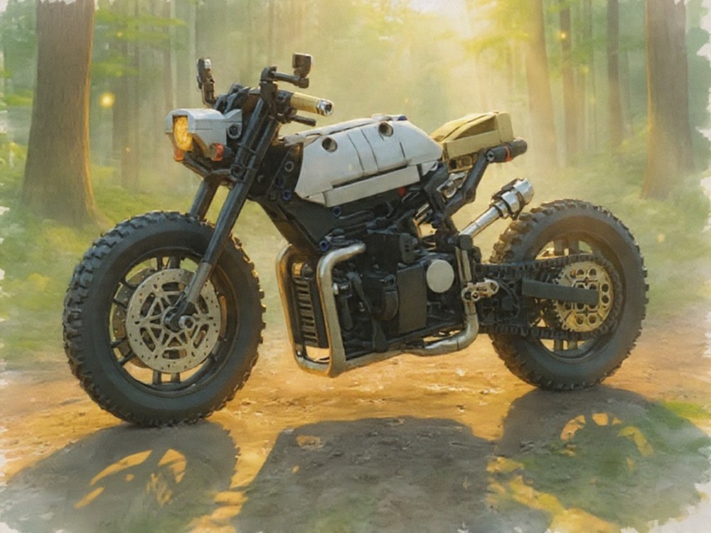 LEGO MOC Scrambler by zed313 | Rebrickable - Build with LEGO