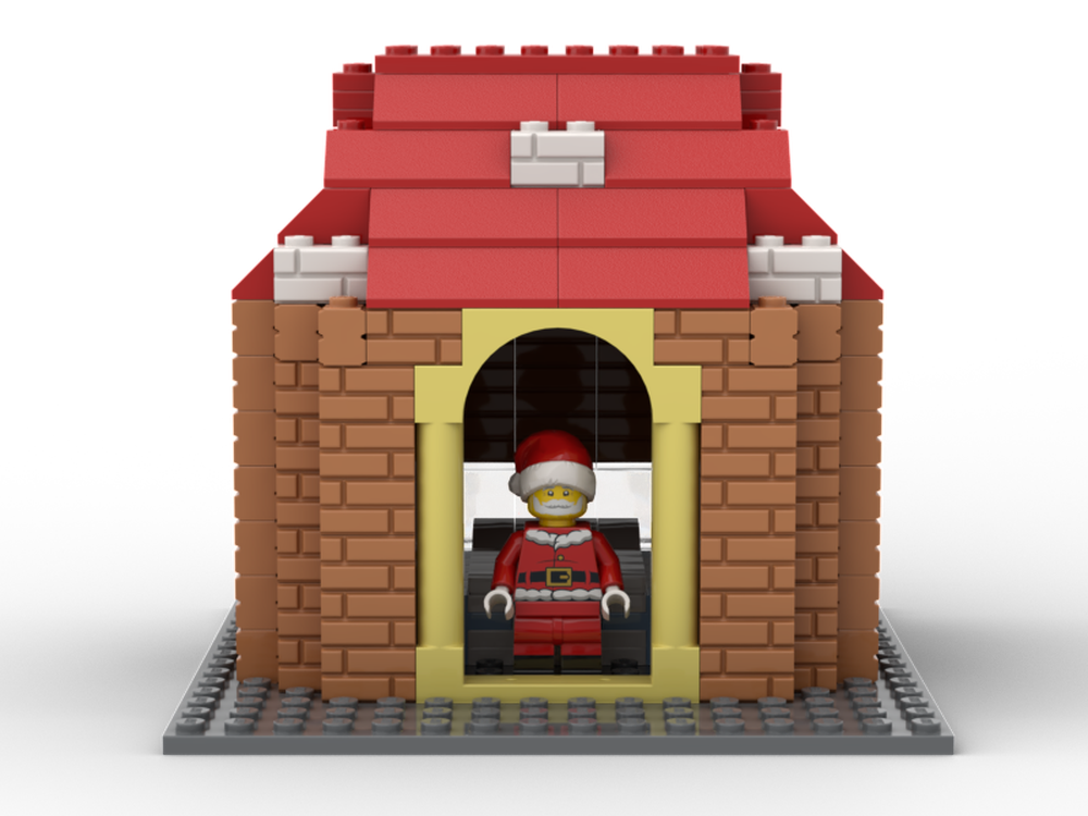 LEGO MOC Santas Home by TheBrickFamily | Rebrickable - Build with LEGO