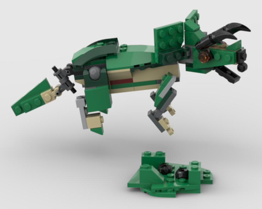 LEGO MOC 31058 Triceratops by bloooop | Rebrickable - Build with LEGO