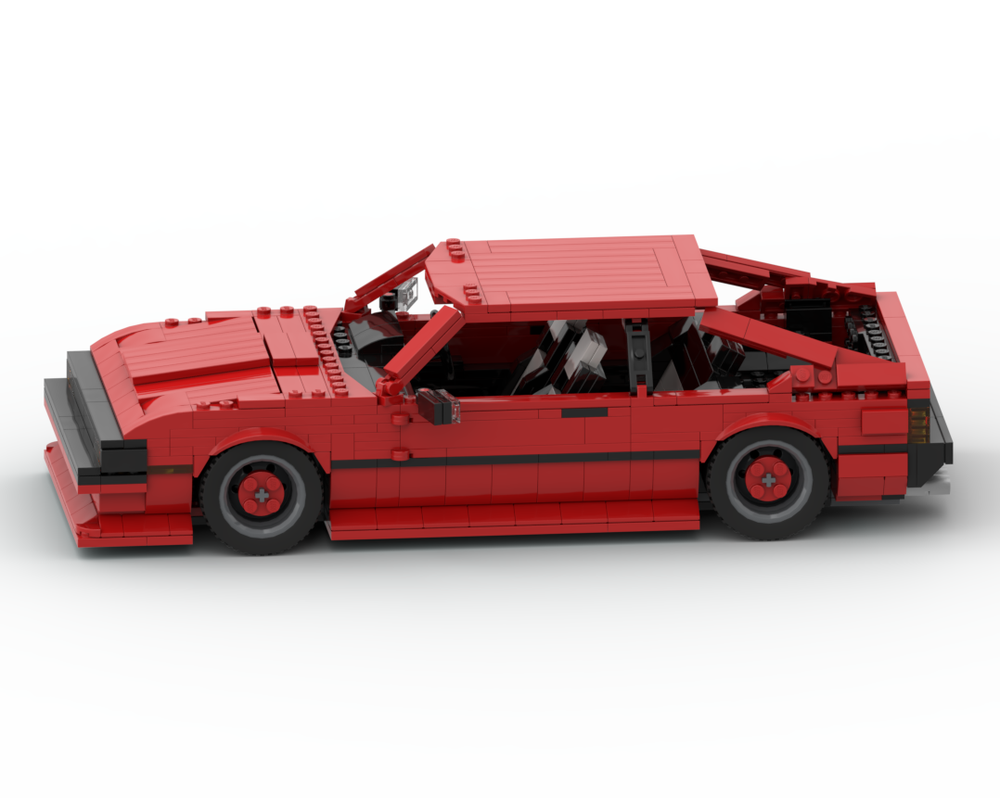 LEGO MOC-205617 1981 Toyota Supra Mk2 by YUKIRO | Rebrickable - Build ...