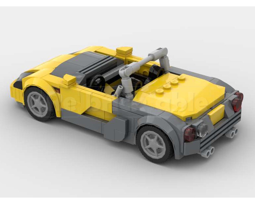 Lego Moc Renault Sport Spider By Gear Blox Rebrickable Build With Lego