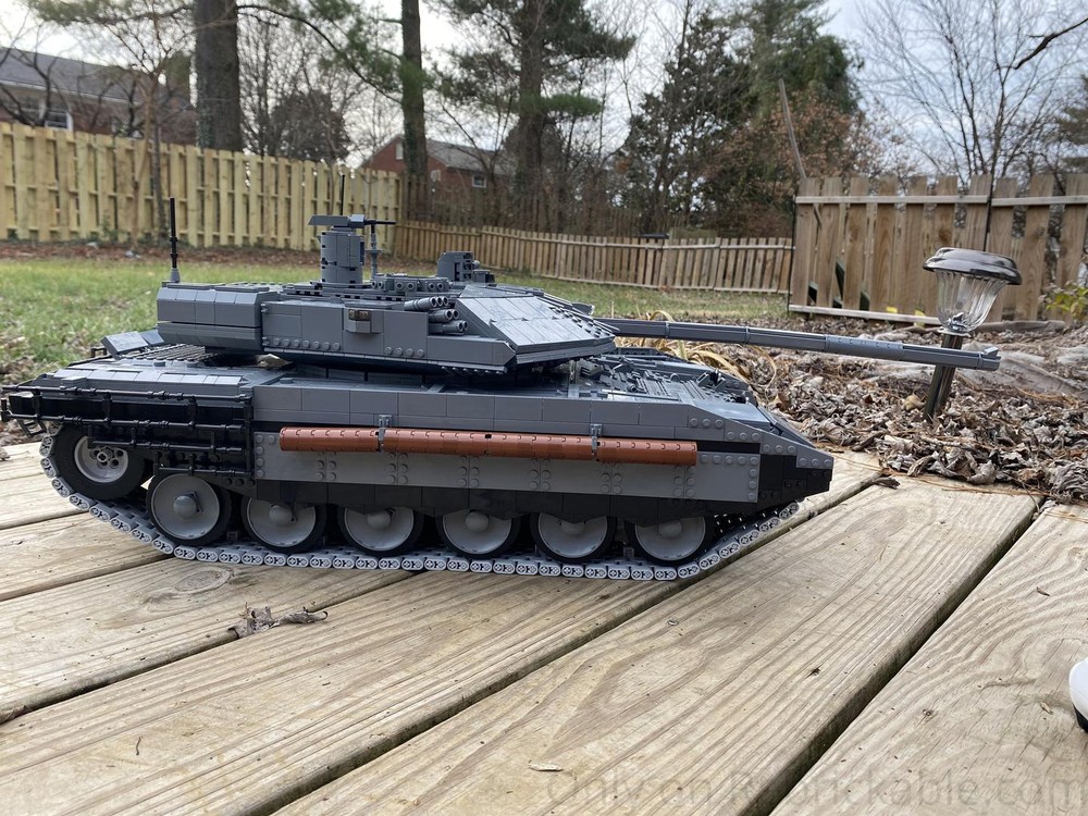 Lego Moc T 90m Main Battle Tank Rc By Grant Williams Rebrickable