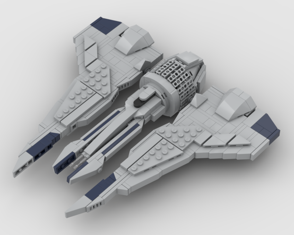 LEGO MOC Micro Kom'rk-class Fighter/Transport (Mandalorian Gauntlet) by ...
