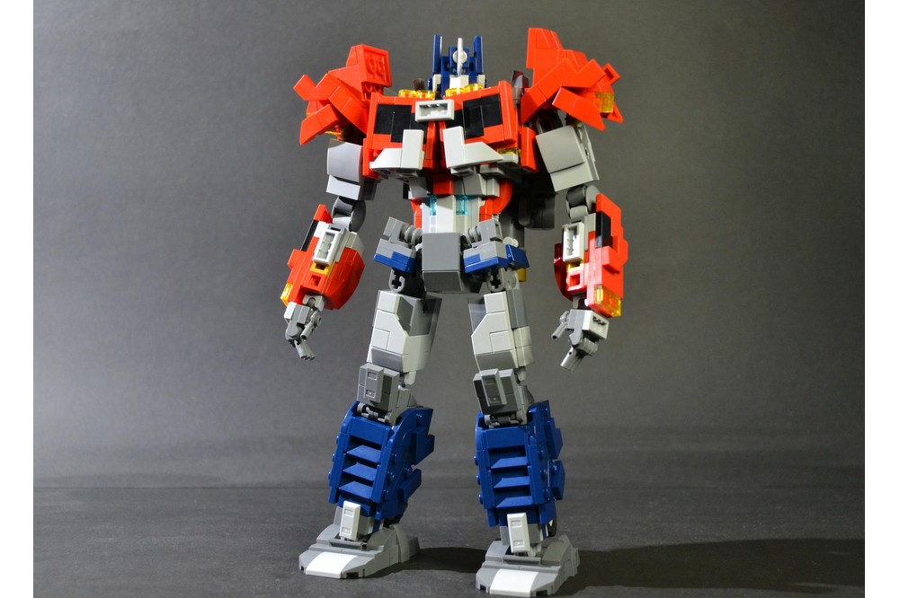 LEGO MOC Optimus Prime 2.0 (Beast Hunters Version) - Transformers Prime ...