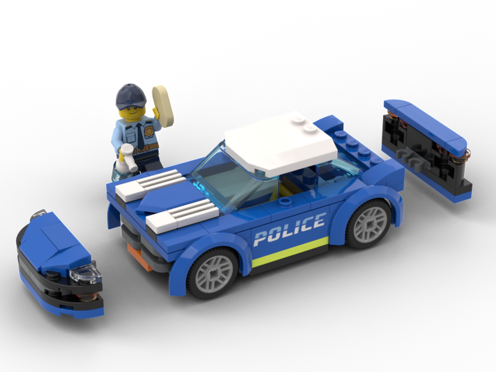 Lego Moc Sports Car Modular Model By Hoppepe Rebrickable Build