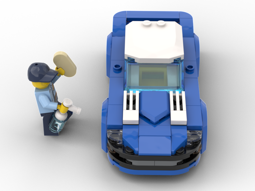 Lego Moc Sports Car Modular Model By Hoppepe Rebrickable Build