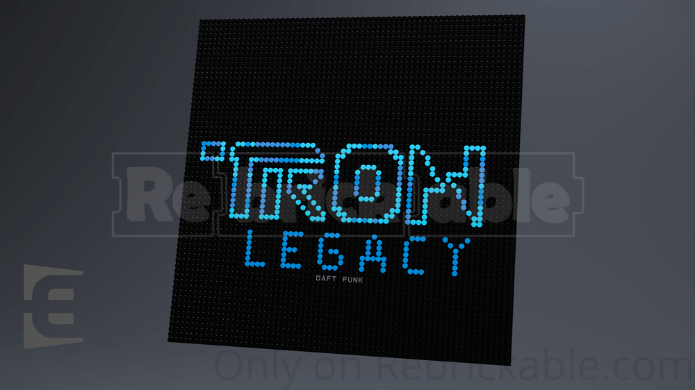 LEGO MOC TRON:Legacy - Daft Punk [Mosaic] by ETBYbrickz | Rebrickable ...