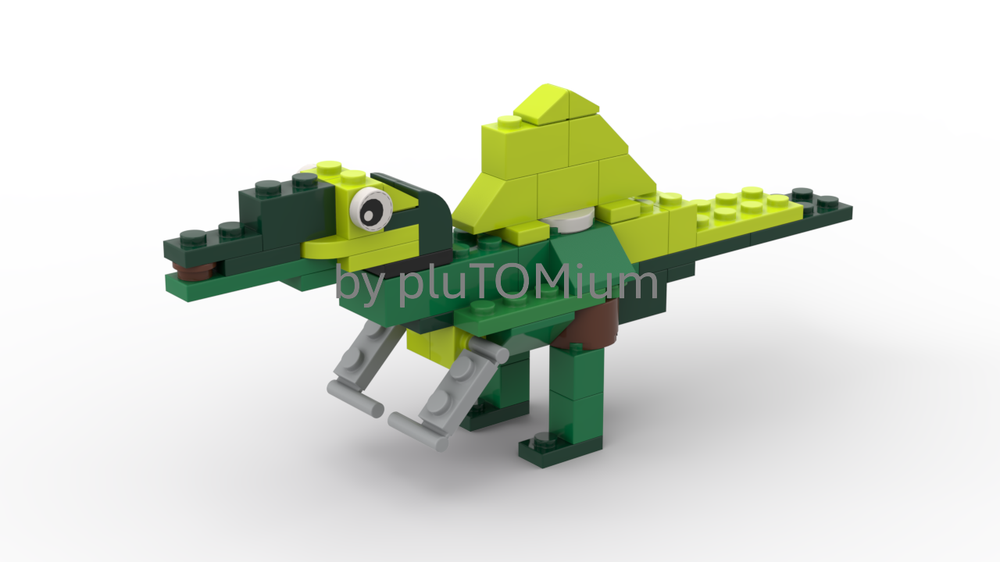 LEGO MOC Spinosaur (LEGO 11007 Alternate) by pluTOMium | Rebrickable ...