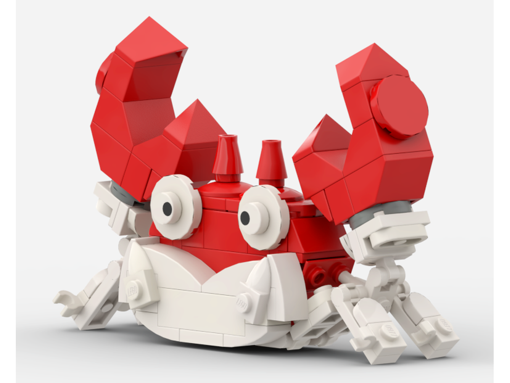 Lego Moc Krabby Pokemon By Agilinzzz Rebrickable Build With Lego