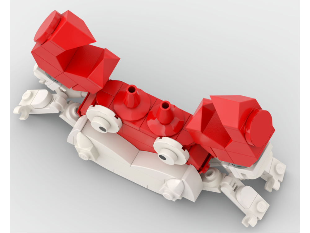 Lego Moc Krabby Pokemon By Agilinzzz Rebrickable Build With Lego