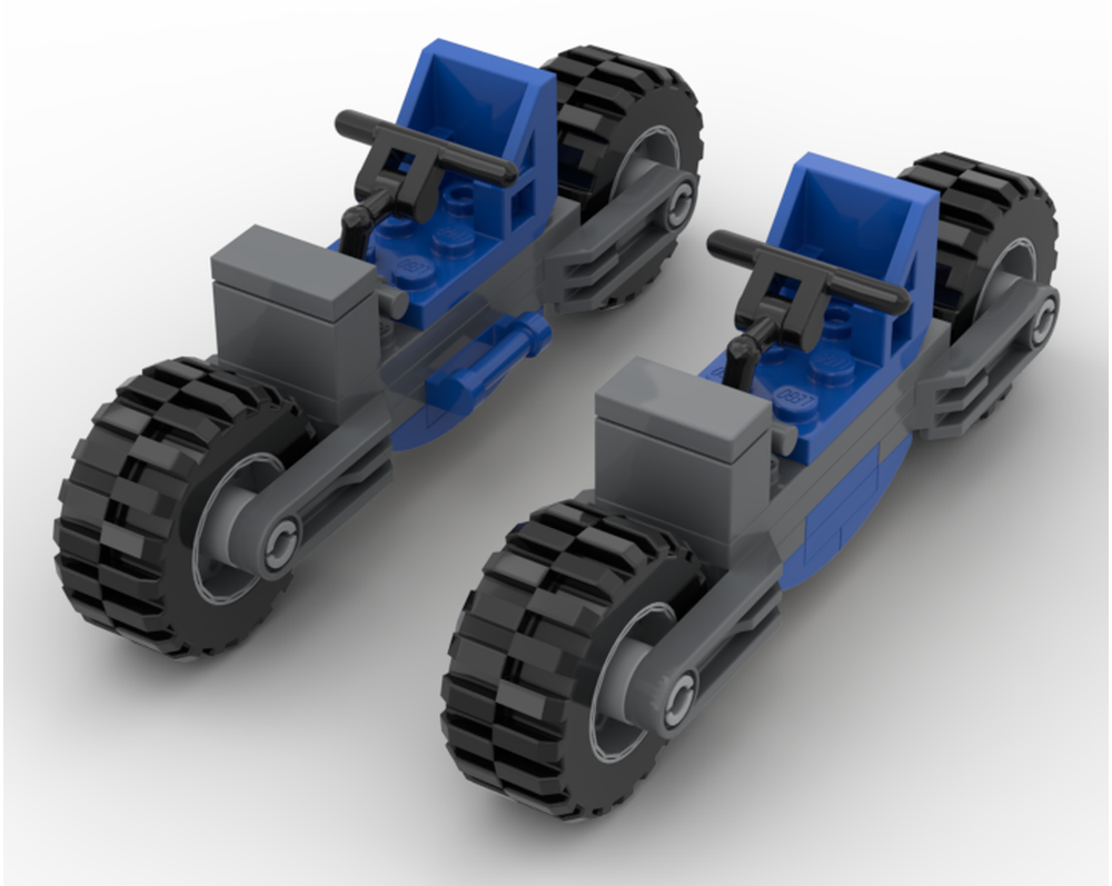 Lego Moc Scouts Twin Bikes By Legododo Rebrickable Build With Lego