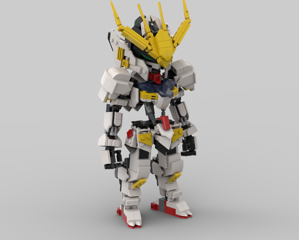 LEGO MOC SD Gundam Barbatos by lhansl | Rebrickable - Build with LEGO