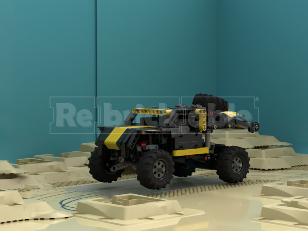 Lego Moc Mini Trophy Truck 20 By Technicrcgarage Rebrickable
