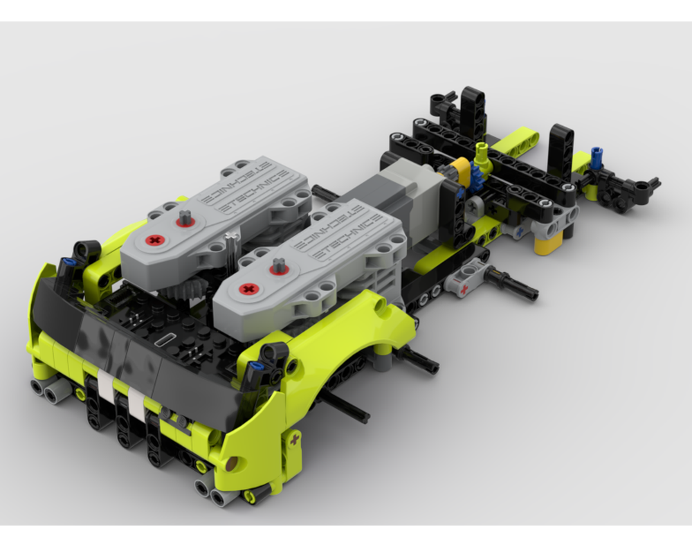 LEGO MOC Mustang Shelby GT500 Dual Buggy Motor by Bobbthebuilder ...