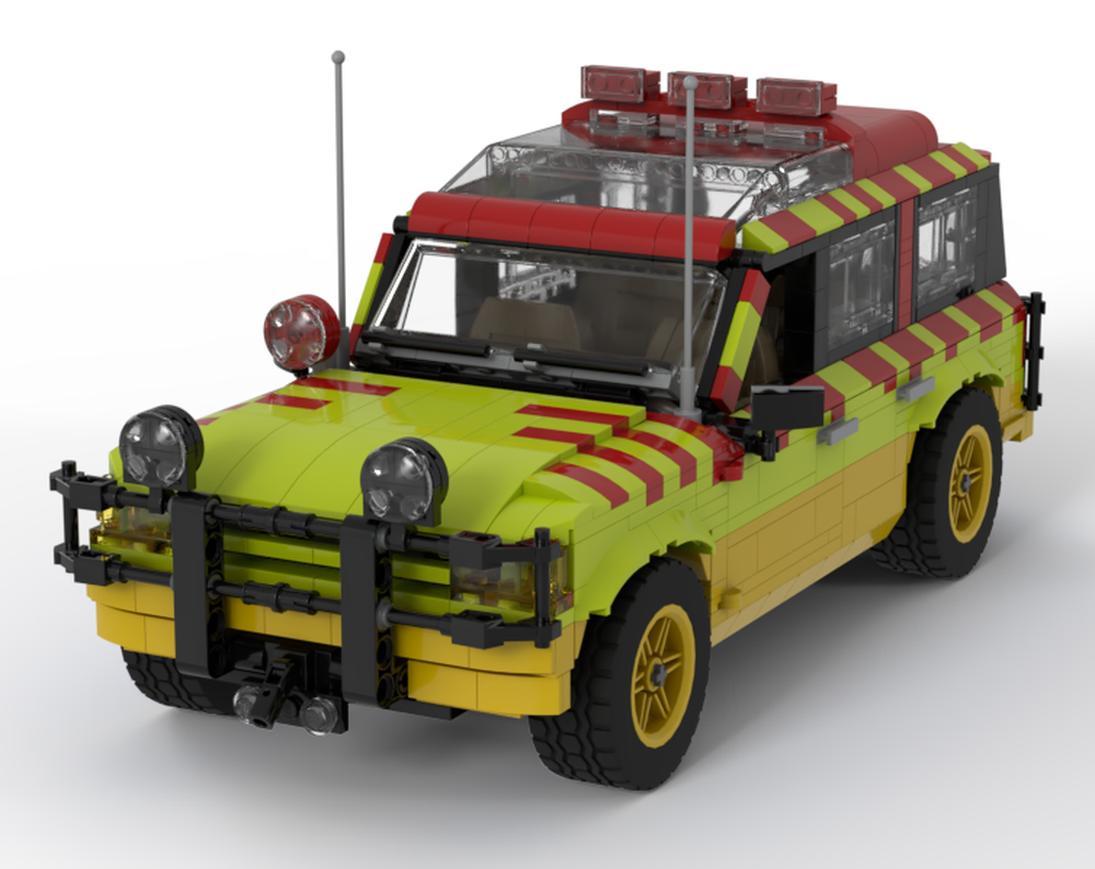 LEGO MOC-205657 1:18 J.P. Ford Explorer by Double_U_Bricks ...