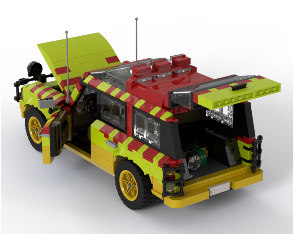 LEGO MOC-205657 1:18 J.P. Ford Explorer by Double_U_Bricks ...